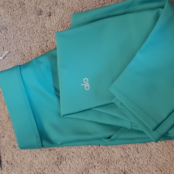 ALO Yoga | Pants & Jumpsuits | New Alo High Waisted Ocean Teal Medium ...
